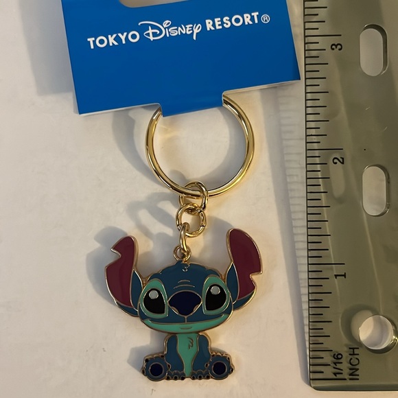 Disney | Accessories | Tokyo Disney Resort Exclusive Stitch Keychain ...